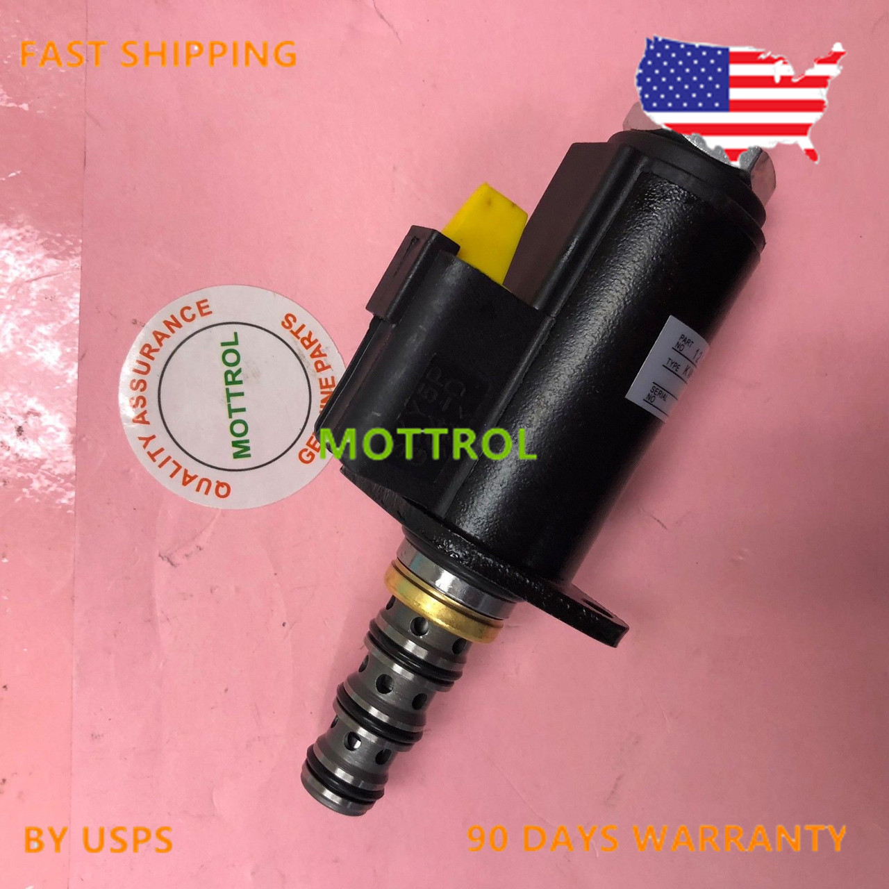 121-1490 Rotary Solenoid Valve for CAT 3046; 3054; 3066; 3116; 3126 ...