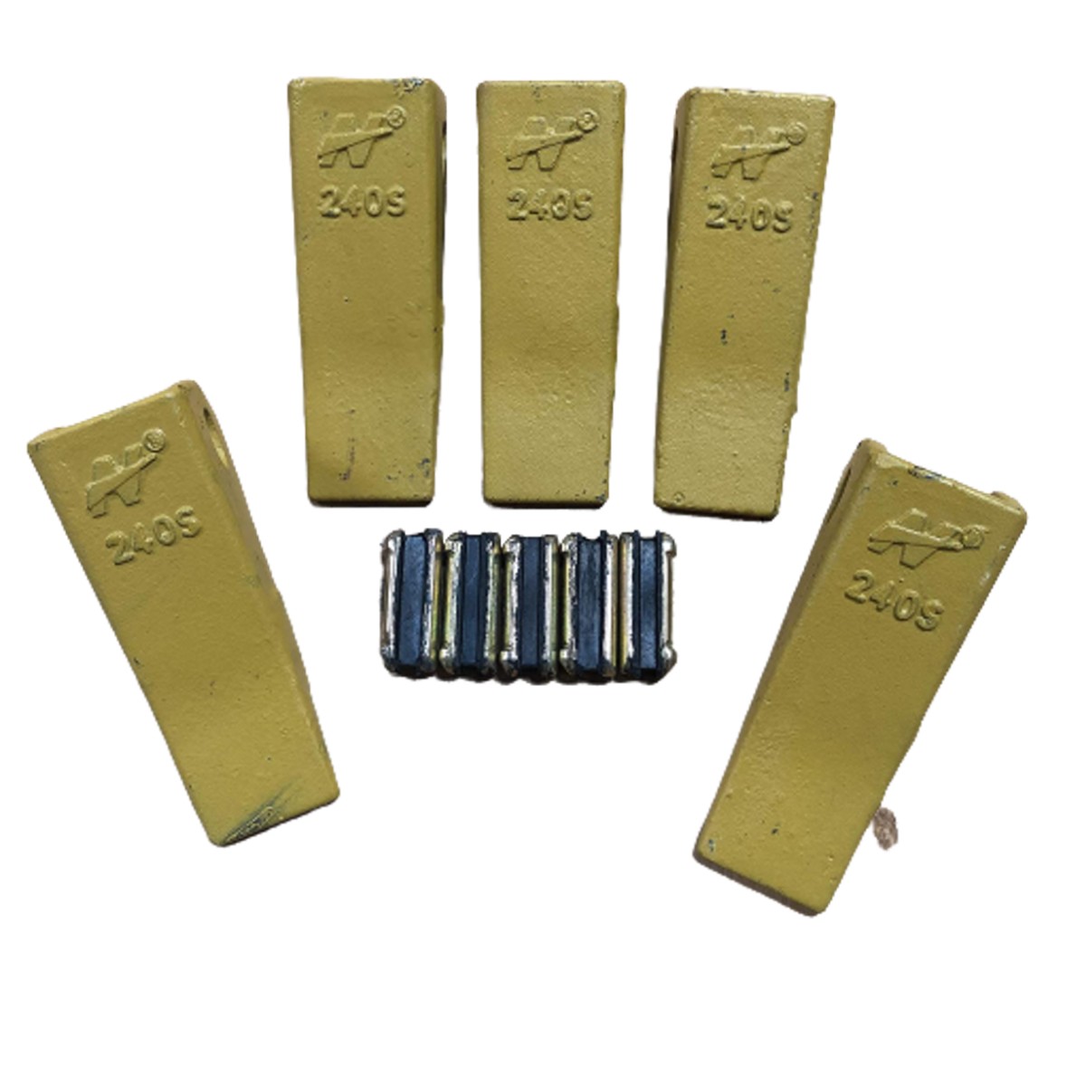 5 Set 24,240,2400 Bucket Teeth With 24Fp Flex Pins - MOTTROL ...