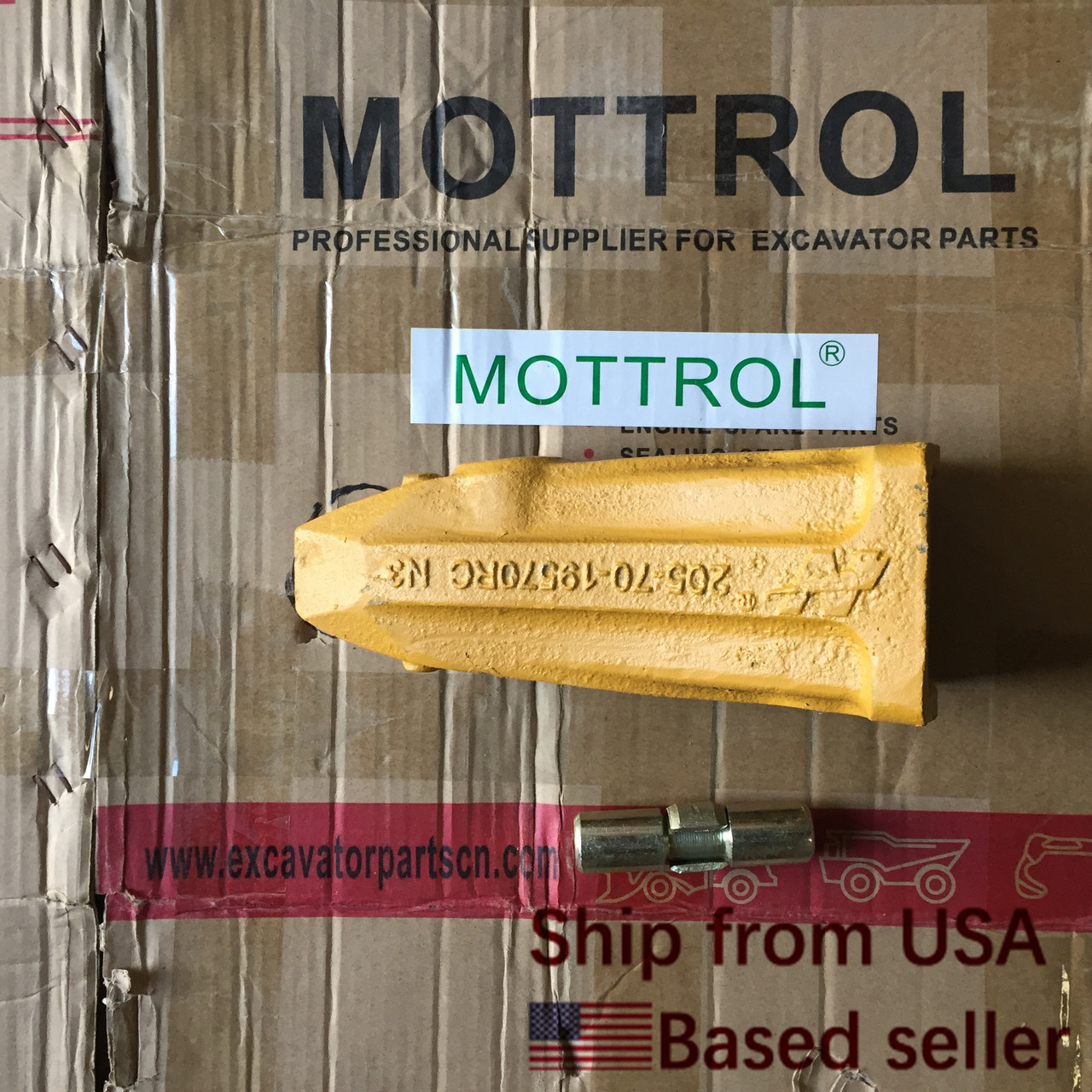 205-70-19570 TEETH,09244-024 96 PIN FIT FOR KOMATSU PC200 PC220 PC240 ...