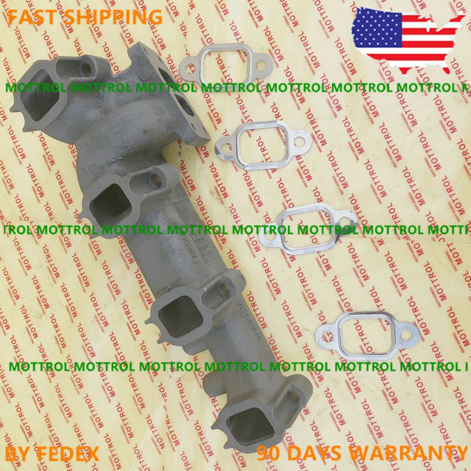 4984697 EXHAUST Manifold for Cummins 4BT 4BTA Engine part ,NEW ,FREE ...