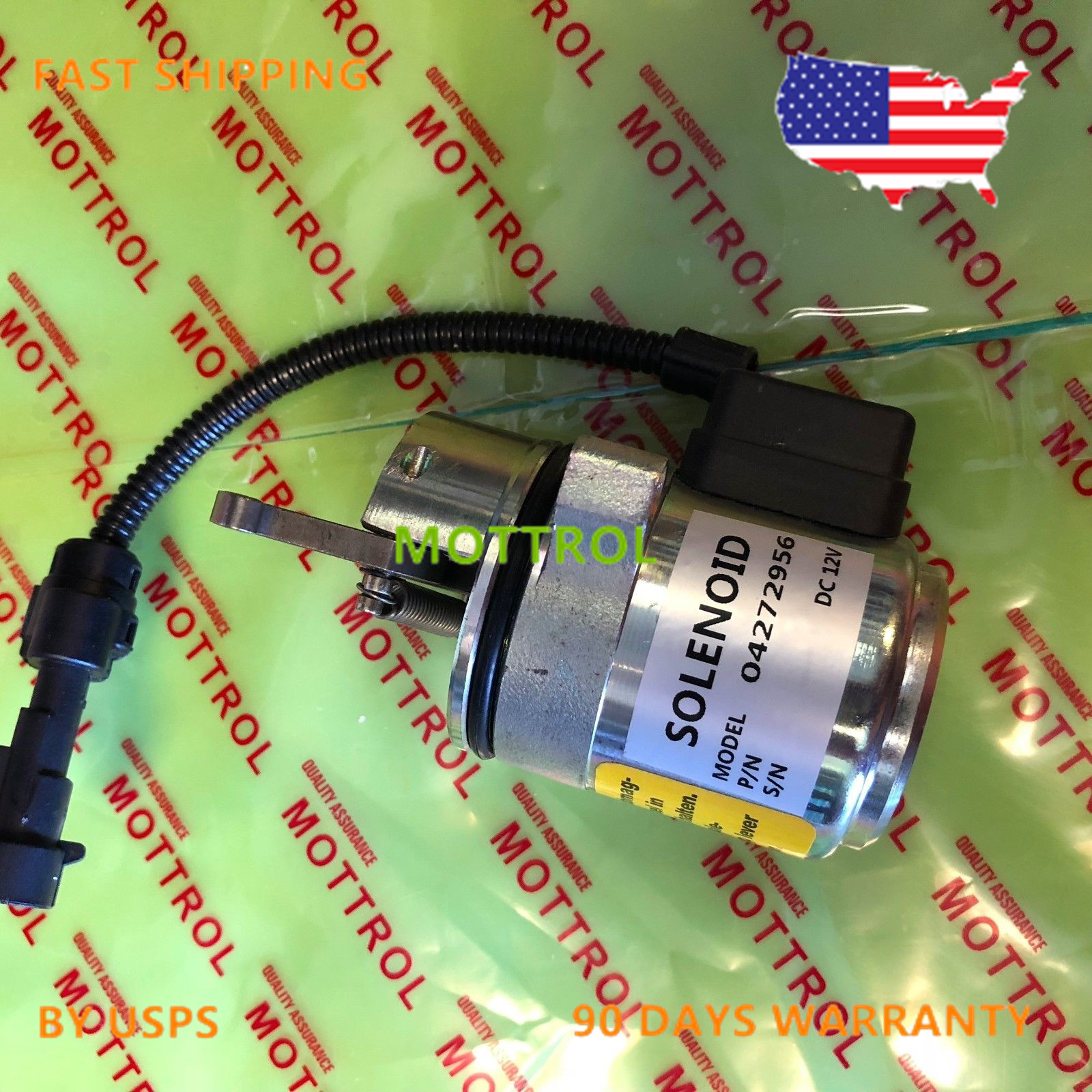 Fits Bobcat 6686715 Shut Off Solenoid A220 A300 S250 T200 Deutz Dsl ...