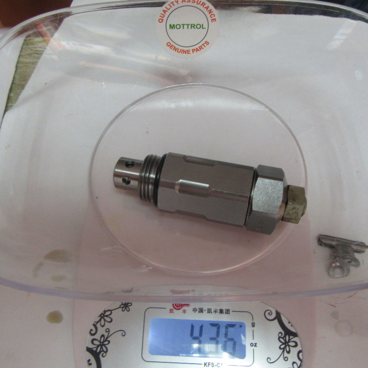 E200B VALVE GP RELIEF,FITS CAT Caterpillar E200BL ,NEW - MOTTROL INTERNATIONAL INC.