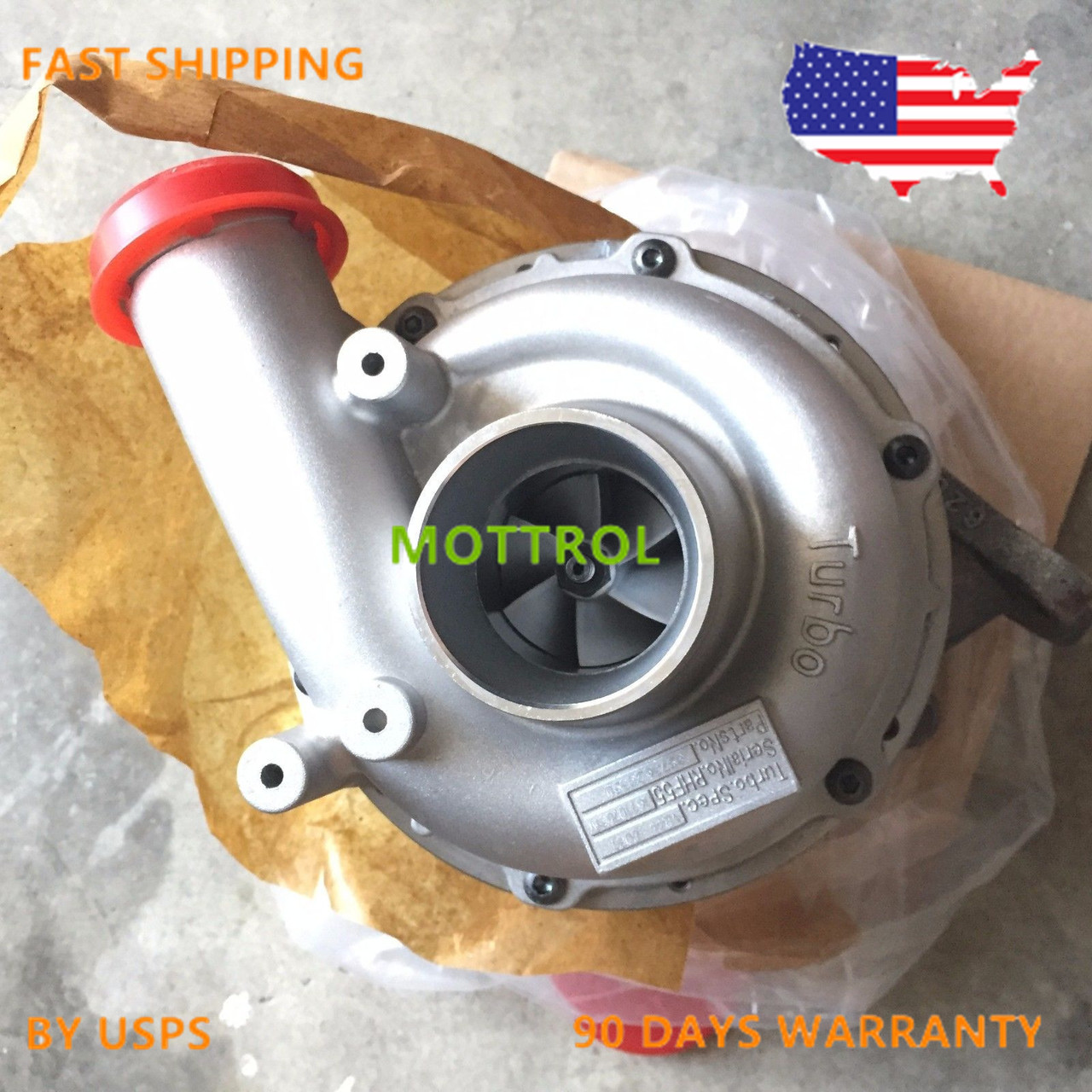 RHF55 Turbocharger FITS FOR SUMITOMO SH235 SH240-3 JCB,ISUZU 4HK1 ...
