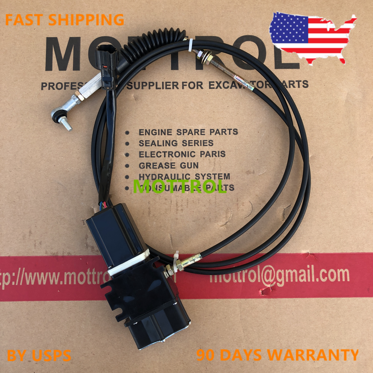 MOTTROL Governor Motor Throttle Motor for Excavator 314 E314 Yanmar ...