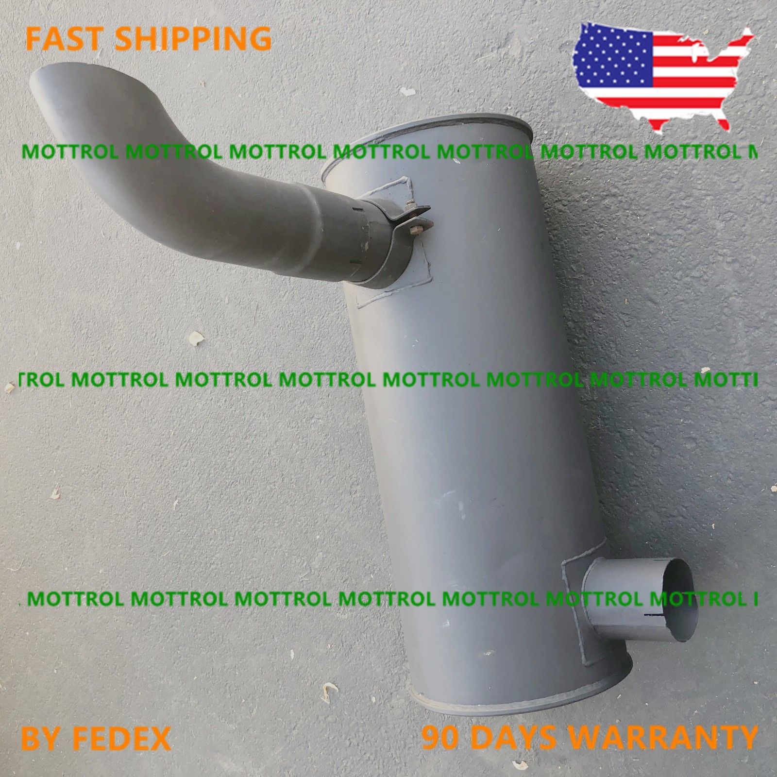 Muffler Silencer Sa1114-00432 For Volvo Excavator Ec290 Ec290Bp ...