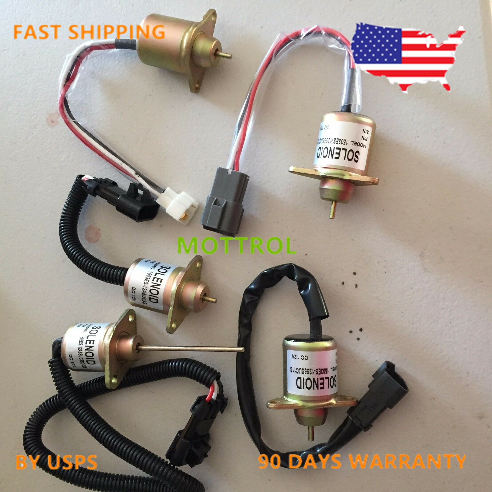 M806808 FITS John Deere Shut Off Shutdown Solenoid HPX XUV Gator ...