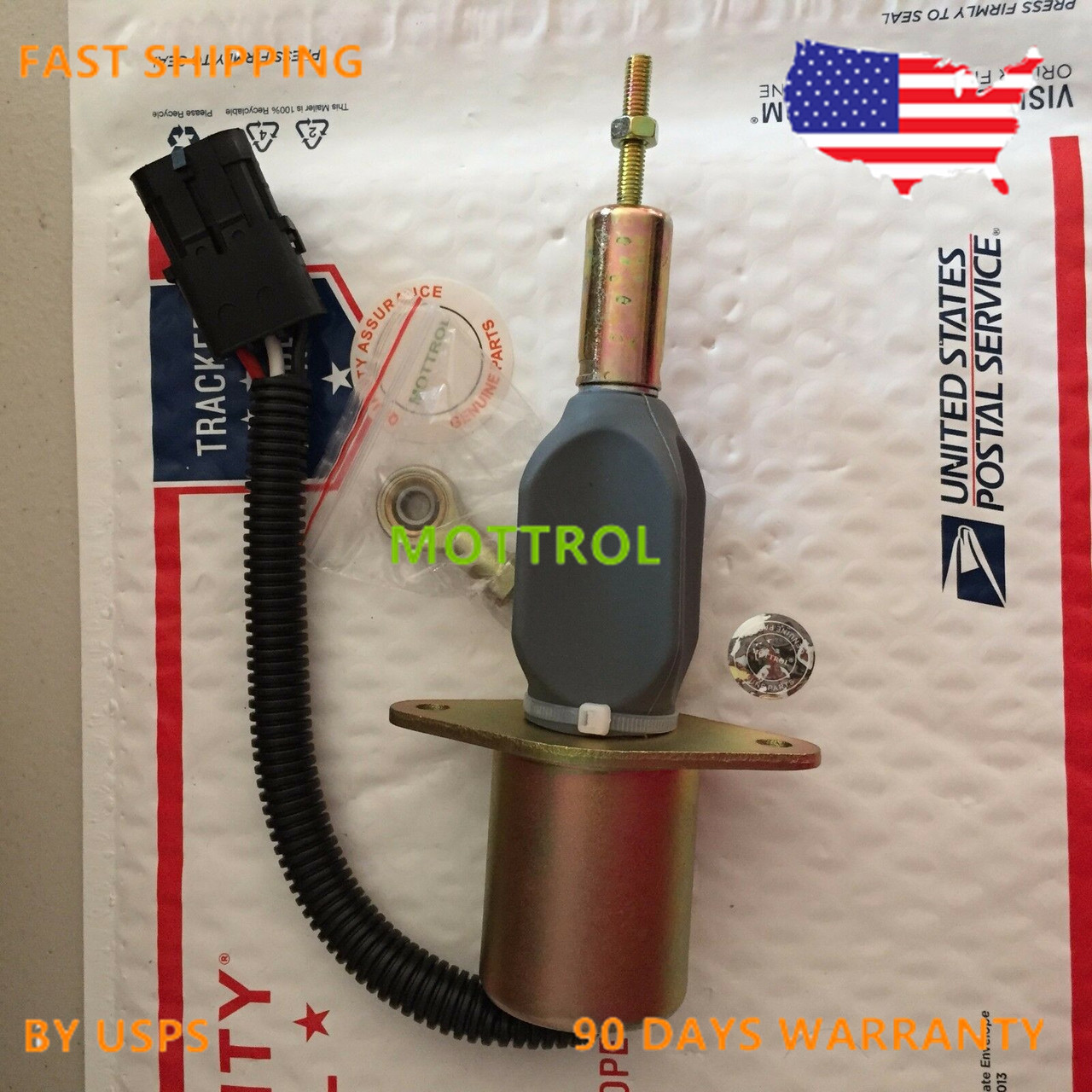 Overnight -3928160 Shut Down Solenoid FIT Cummins 6CT 6CT8.3 6CTA SA ...