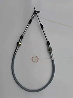 3M 118" THROTTLE CABLE WITH CONTROL HANDLE FOR KOBELCO ,CASE,SUMITOMO ...
