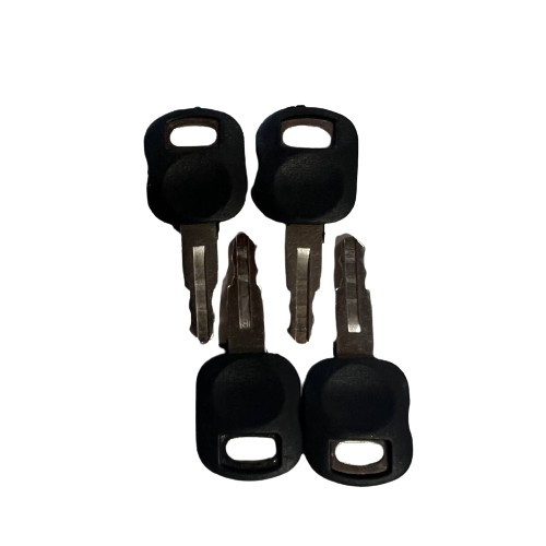 4 Pack Key 1# Ignition Keys 5P8500 5P-8500 for Caterpillar Cat Heavy ...