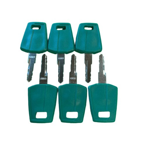 6 Pack C001 VOE11444208 11444208 Ignition Keys for Volvo Excavator ...