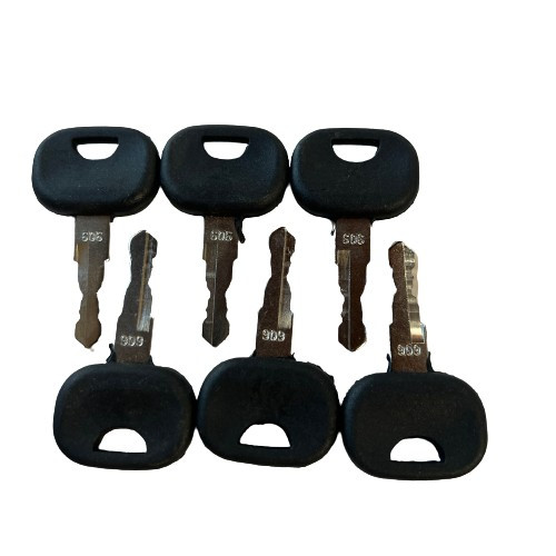 6 Pack 606 AT322699 Keys for John Deere JD Liebherr Loader Dozer ...