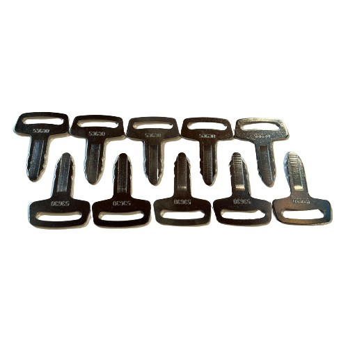 10 Pack 53630 RC101-53630 Keys for Kubota Loader & Excavator Ignition ...