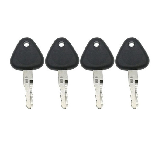 4 Pack 888 Keys for SDLG Excavator and Heavy Equipment Ignition Key ...