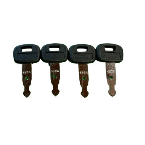 4 Pack 8# 459A Keys For Kutota Mini Excavator Backhoe Skid Steer Track ...