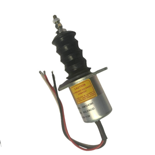 Fuel Shut Off Solenoid Am124380 For John Deere 3375 375 675 655 755 855 955 F935 - MOTTROL ...