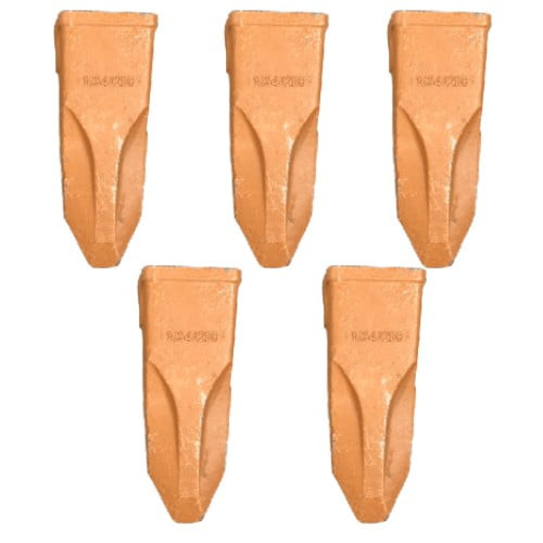 5 Pk 9W8452 1U3452 J450 Digging Bucket Tooth/Teeth W/8E0468 Pin 8E8469 ...
