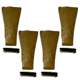 4 Set Tf23D Tf-23 Digging Teeth & Tf23P Flex Pins - MOTTROL ...