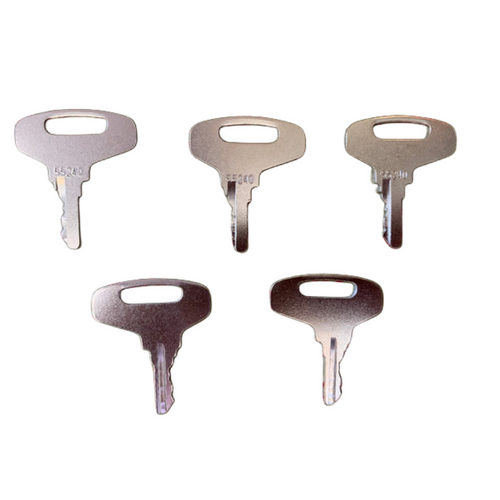 5 PCS 66711-55240 Keys for Kubota B and GL Series Models Allmand Broce ...