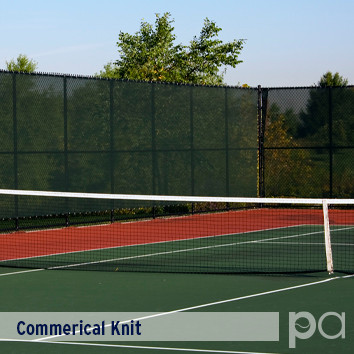 Commercial Knit Fabricated Windscreen Panels - OnCourt OffCourt
