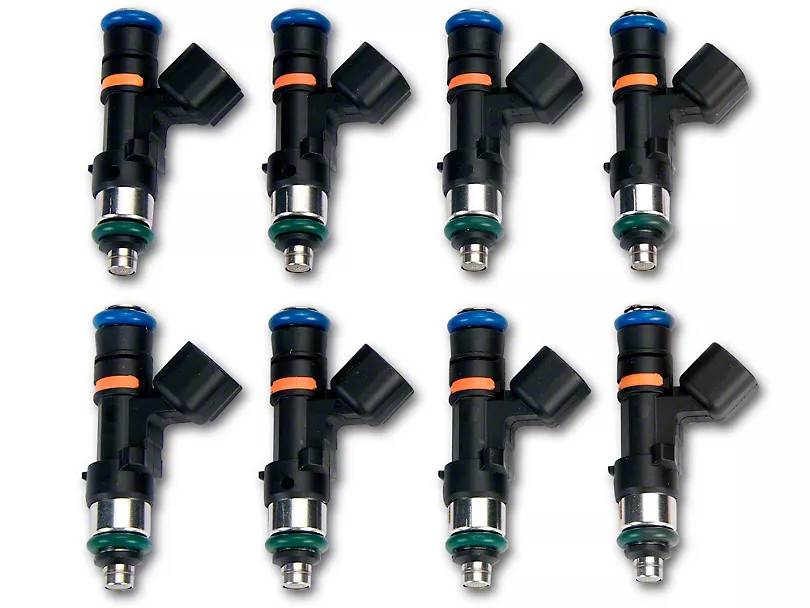 Bosch Ford Racing G302 50lb 525cc Fuel Injectors Set of 8 - 0280158117
