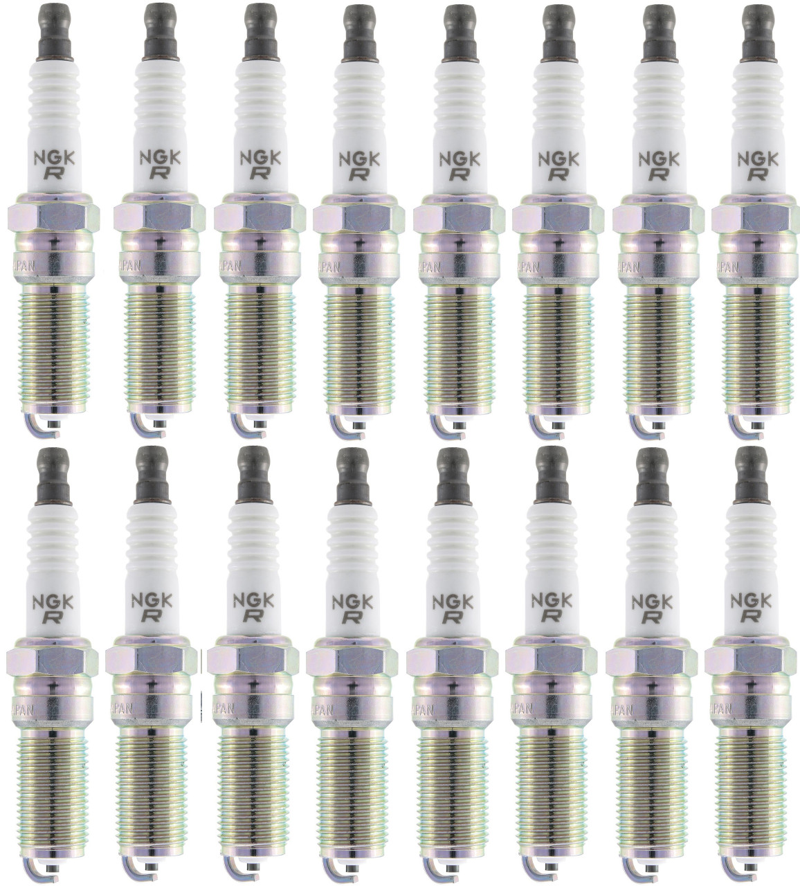 NGK 93400 R7448A-8 Heat Range 8 Racing Spark Plug Set for 03-08 5.7L ...