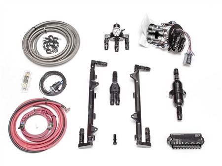 Fore Innovations 69-134 L4 Triple Pump Fuel System for 15-23 Challenger ...