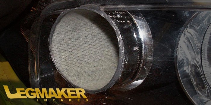 LMI LMI-HEADLIGHT Headlight Cold Air Intake for 05-10 Challenger ...