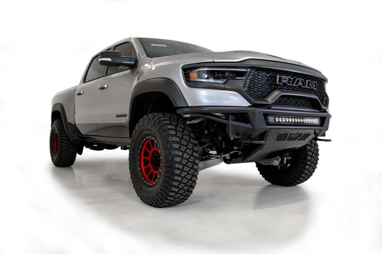 ADD Offroad PRO Bolt-On Front Bumper without Sensors for 21-24 RAM 1500 ...