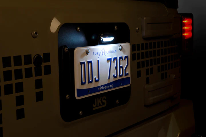 JKS Manufacturing JKS8210 License Plate Relocation Kit for 07-18 Jeep ...