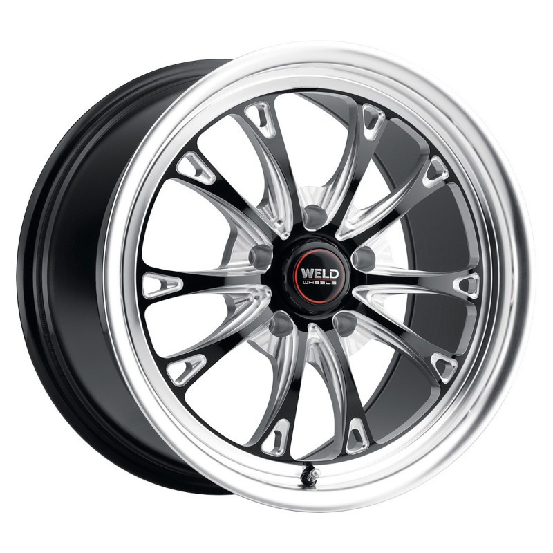 WELD Racing S1570C071N33 Belmont Drag 20x5 1.5" Backspace Gloss Black ...