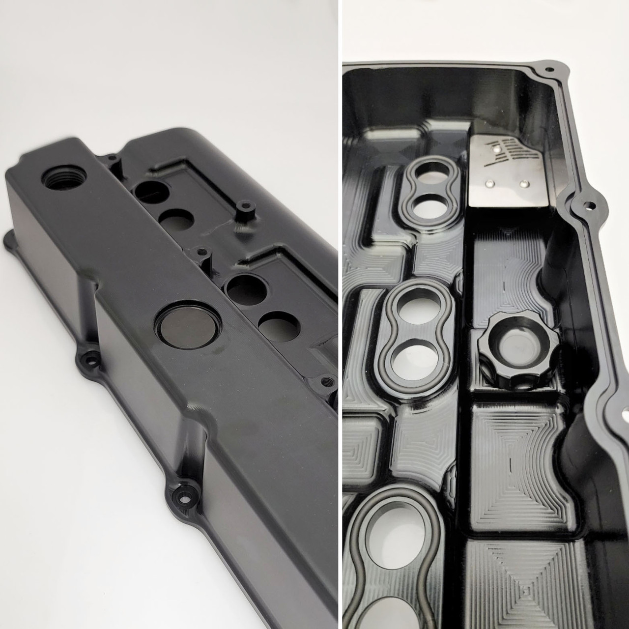 Manton Pushrods GEN3-HELL-COVER Billet Valve Covers for 15-23 Demon ...