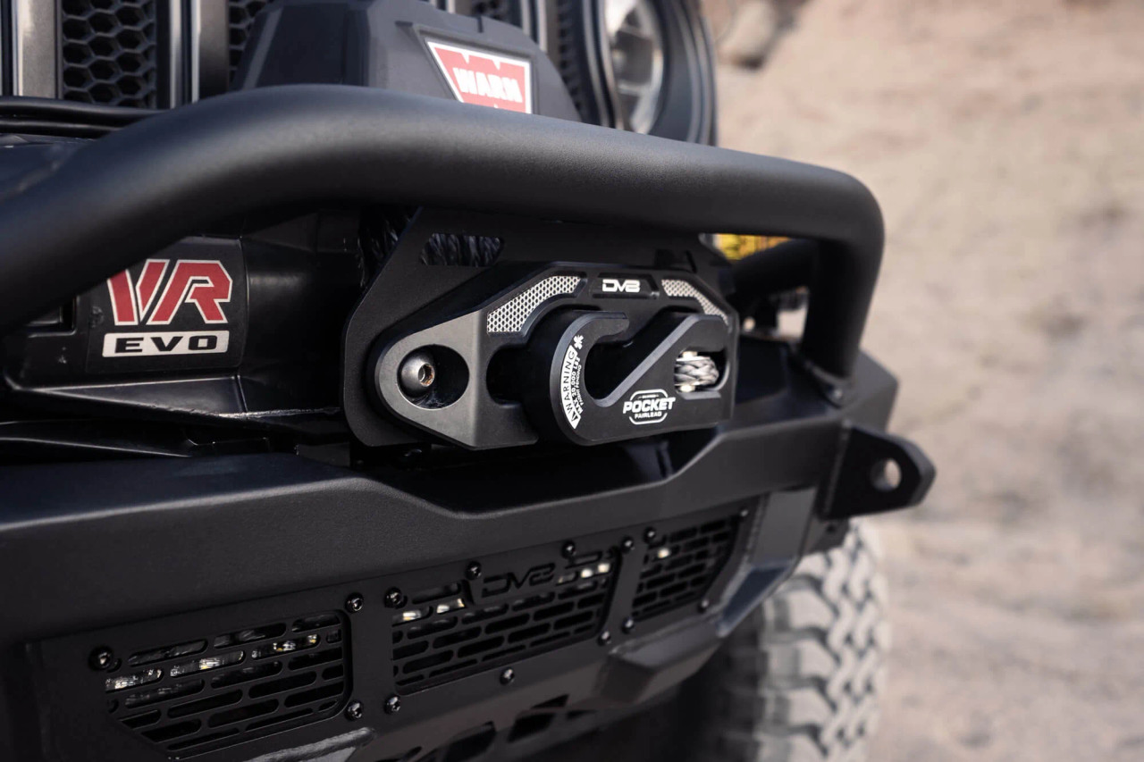 DV8 Offroad Pocket Fairlead for Synthetic Rope Winches