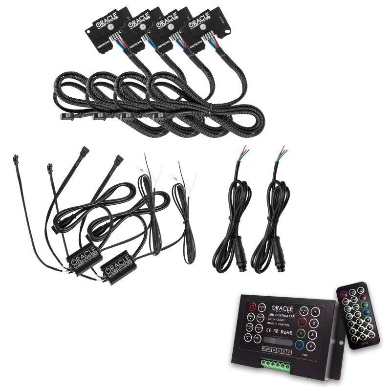 Oracle 1346-333 RGB+W Headlight DRL Upgrade Kit ColorSHIFT with 2.0 ...