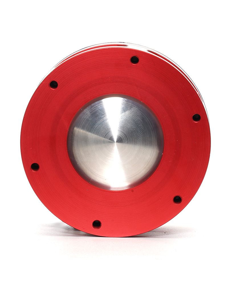 Procharger 3FASS-008 Open Race Bypass Valve Steel Flange Red