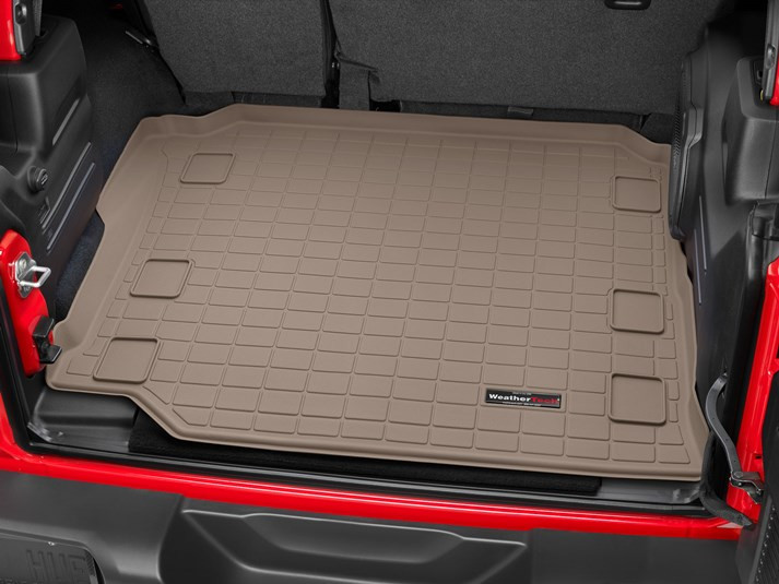 WeatherTech 411188SK Cargo Liner Tan with Bumper Protector for 18-24 ...