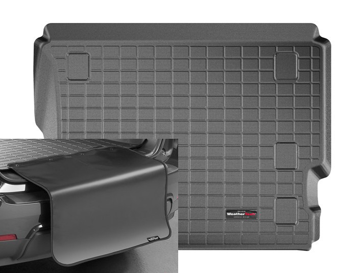 WeatherTech 401171SK Cargo Liner Black with Bumper Protector for 18-24 ...