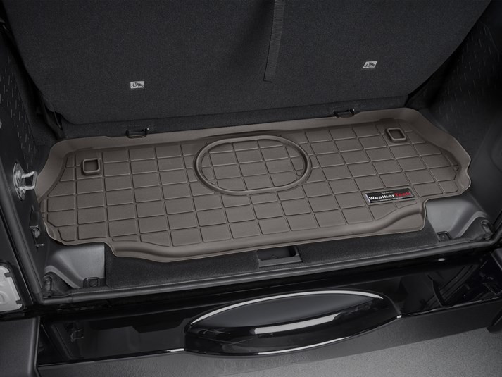 WeatherTech 43821 Cargo Liner Cocoa for 15-18 Jeep Wrangler JK 2 Door