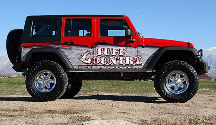 Tuff Country 44000KH 4" Lift Kit EZ-Flex with SX6000 Shocks for 07-18 ...