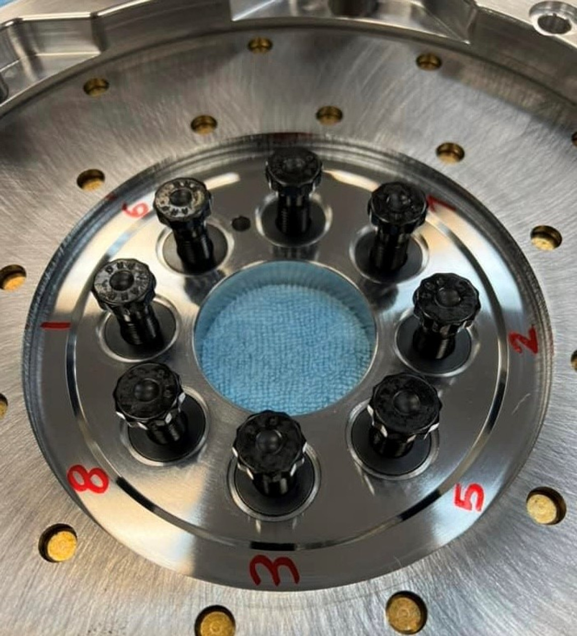 BBGSPEED Stage 2 M6 Billet Twin Disc Street/Drag Strip Competition Clutch Kit for 09-10, 12-23 ...