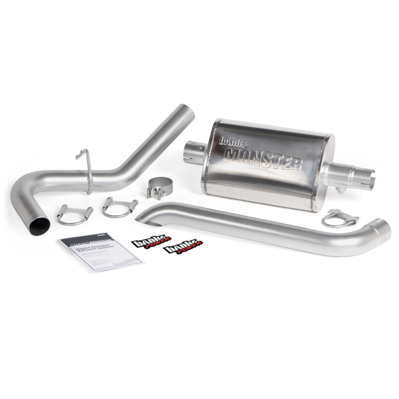 Banks 51360 Monster Exhaust System for 87-01 Jeep Cherokee XJ 4.0L
