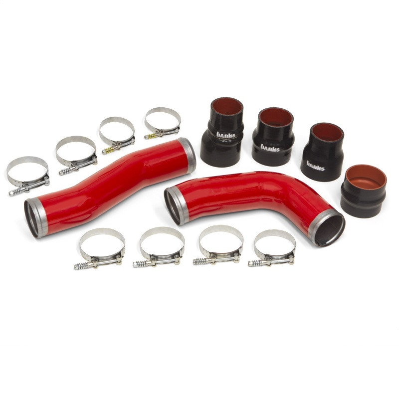 Banks 25998 Boost Tube Upgrade Kit Red for 10-12 Dodge & RAM 2500/3500 ...