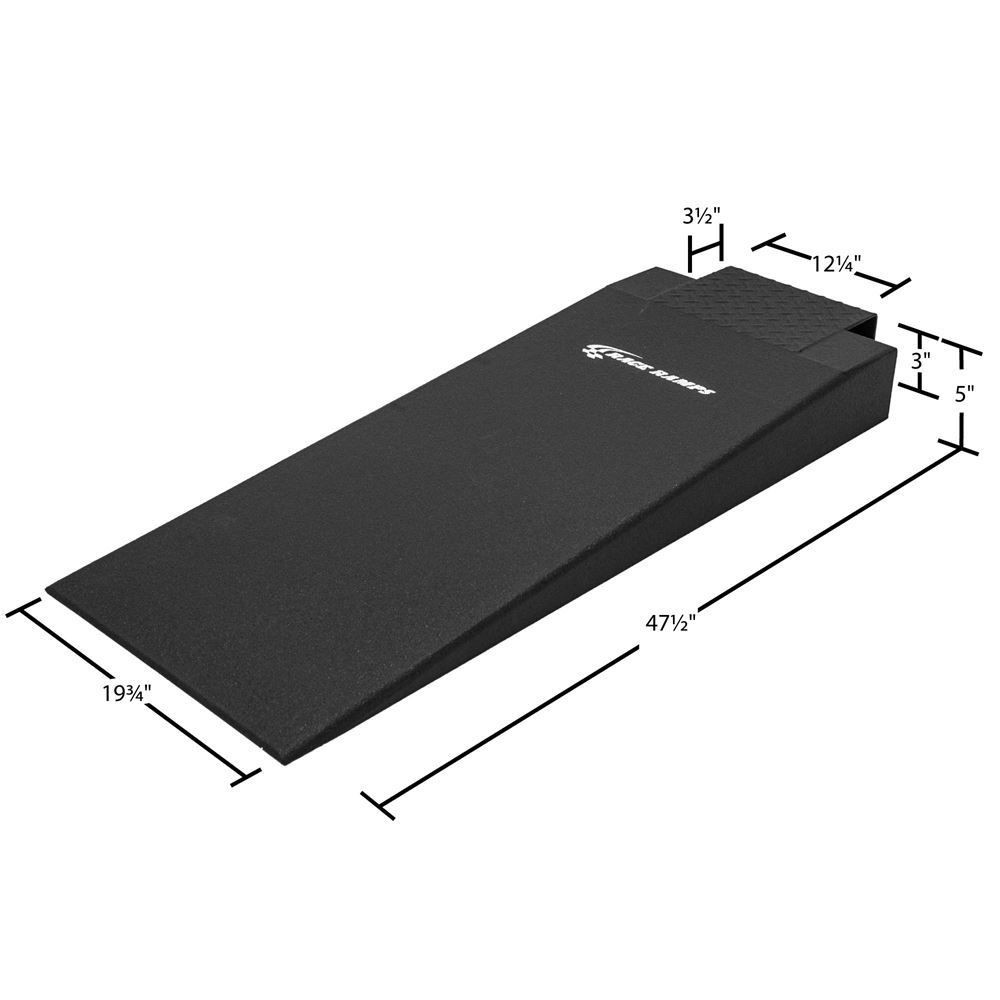 Race Ramps RR-RACK-HN20-5 5" High Hook Nose Extra Wide Rack Ramps