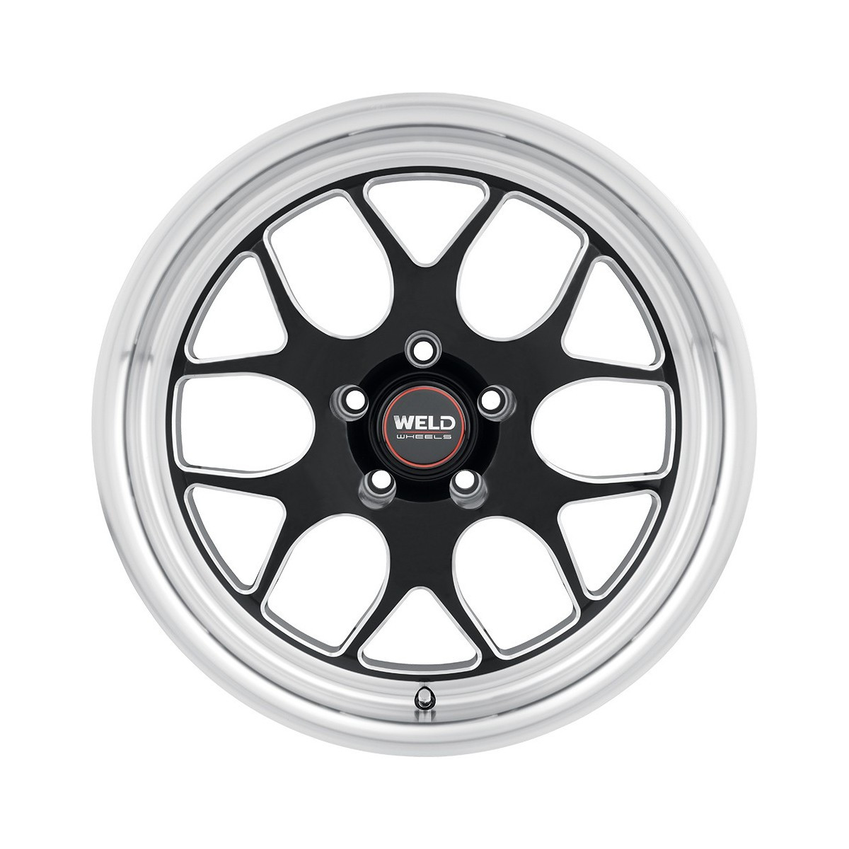 WELD Racing S11001190P00 Solana Street 20x11 6" Backspace Gloss Black ...