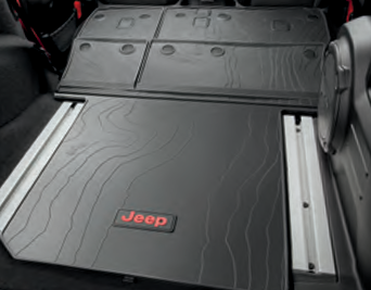 MOPAR 82216626AB Molded Cargo Tray for 18-25 Jeep Wrangler Unlimited JL ...