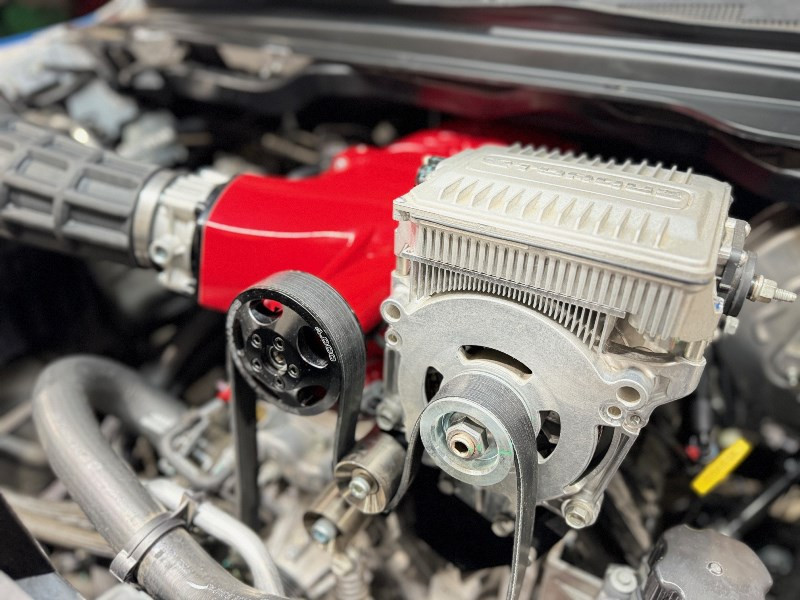 Whipple WK-3312-30 Gen 6 3.0L Supercharger Kit for 23-24 RAM 1500 eTorque 5.7L VVT HEMI GPEC5 ...