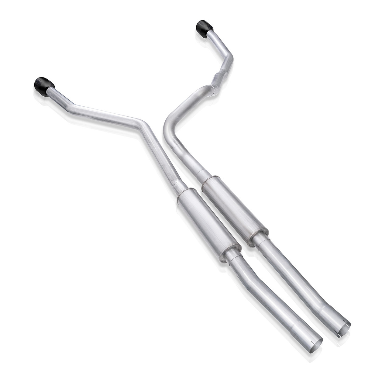 Stainless Works RAM21CBLB Legend Catback Exhaust Matte Black Tips for ...