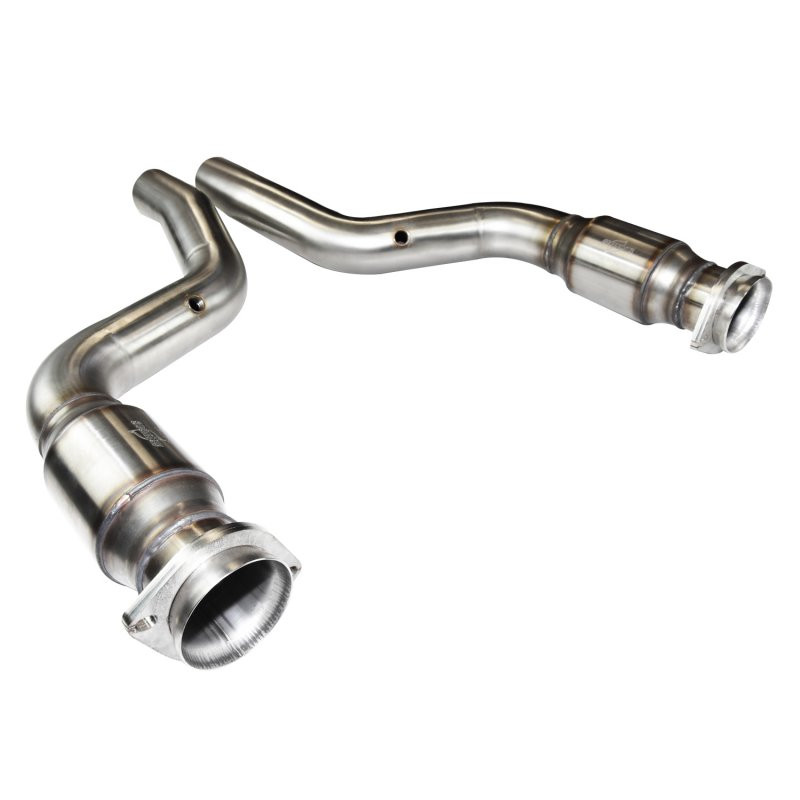 Kooks 31023300 3" x 3" GREEN Catted Mid Pipes for 05-23 Challenger ...