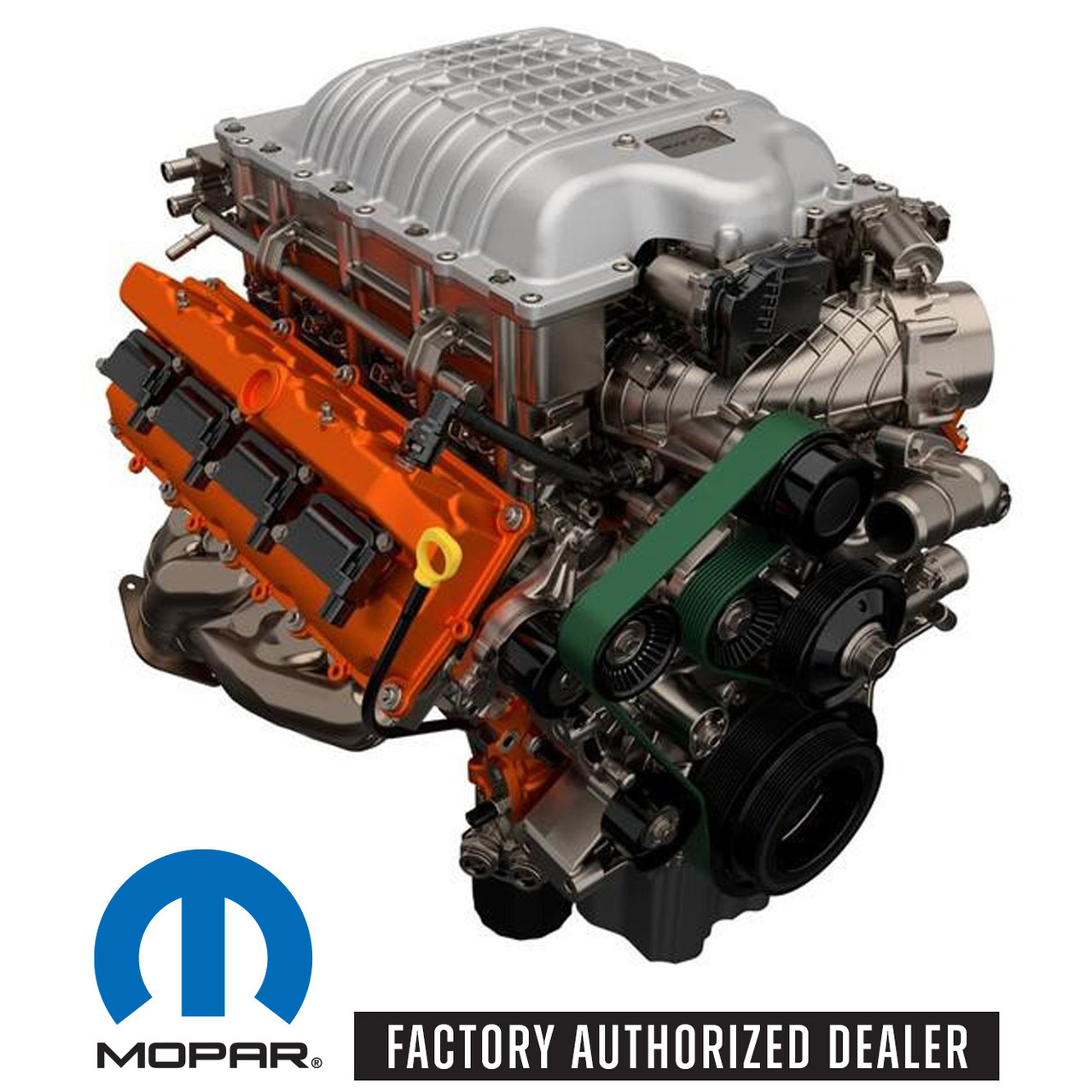 MOPAR 68303089AC Hellcrate 6.2L Supercharged Crate HEMI Engine ...