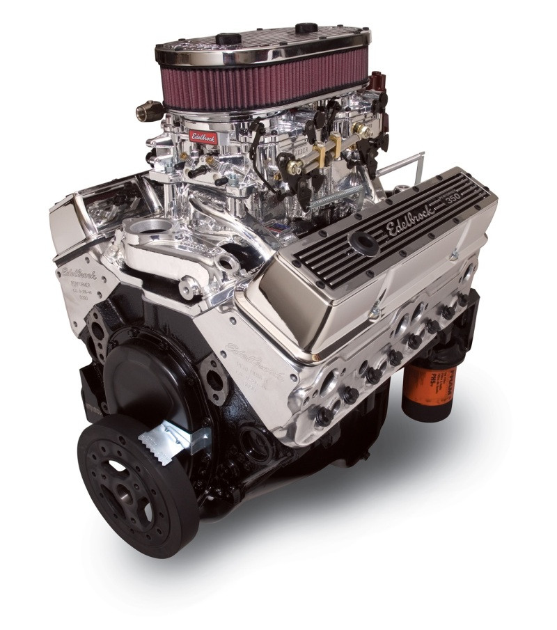 DISCONTINUED Edelbrock Performer RPM Air-Gap Dual-Quad Crate Engine w ...