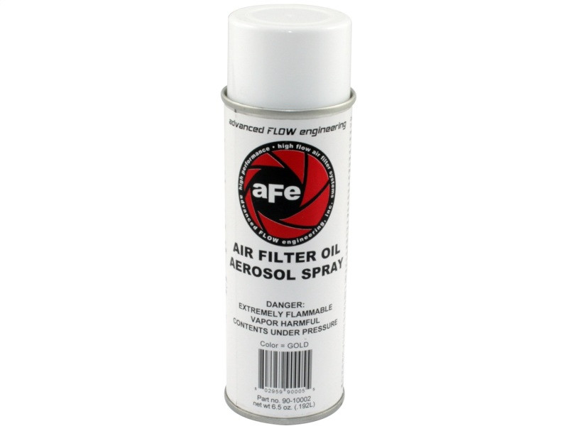 aFe Power 90-10002 Air Filter Oil 6.5oz Gold Aerosol